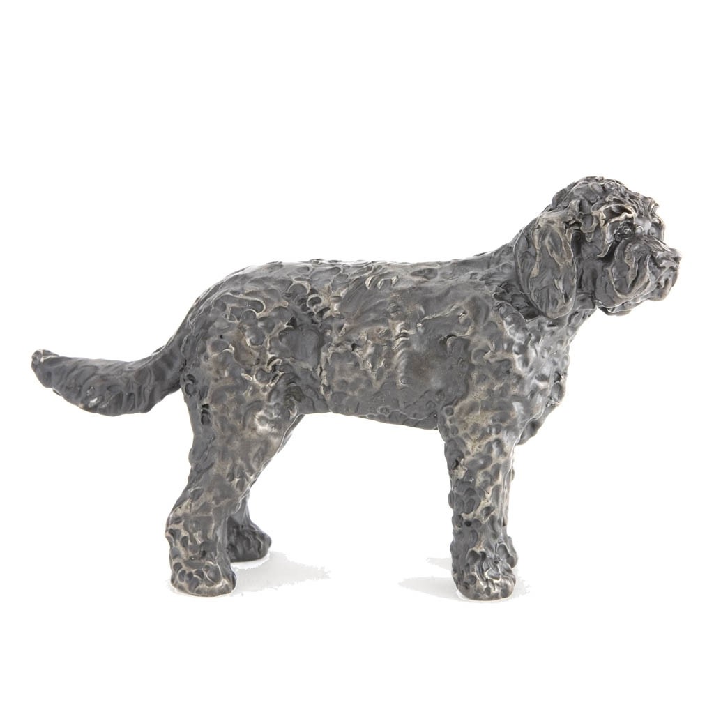 Bronze Dog Sculpture: Cockapoo by Sue Maclaurin