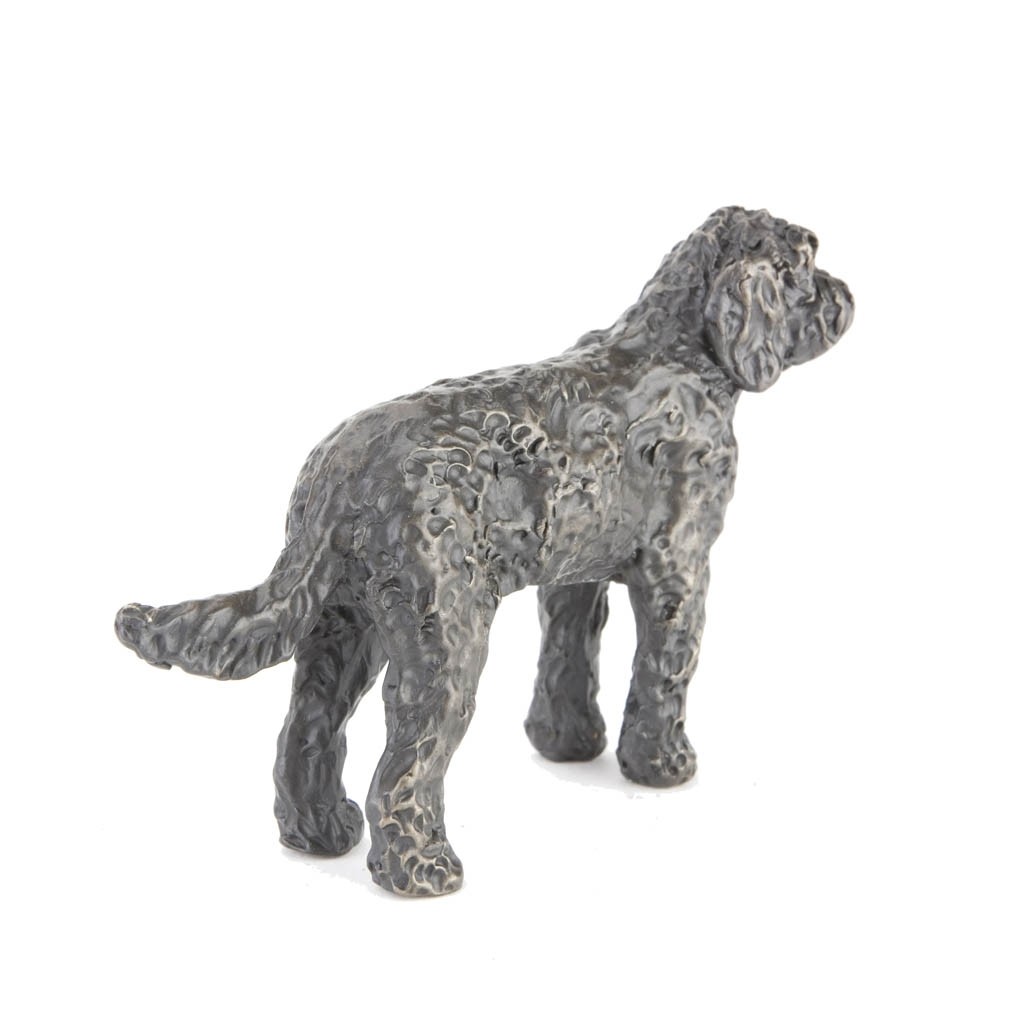 Bronze Dog Sculpture: Cockapoo by Sue Maclaurin