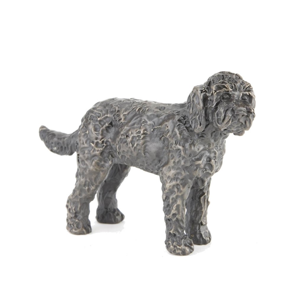 Bronze Dog Sculpture: Cockapoo by Sue Maclaurin